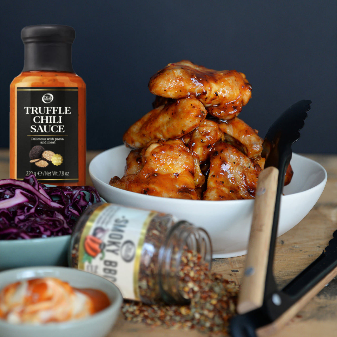 Truffle Chili Wings | Oil & Vinegar USA