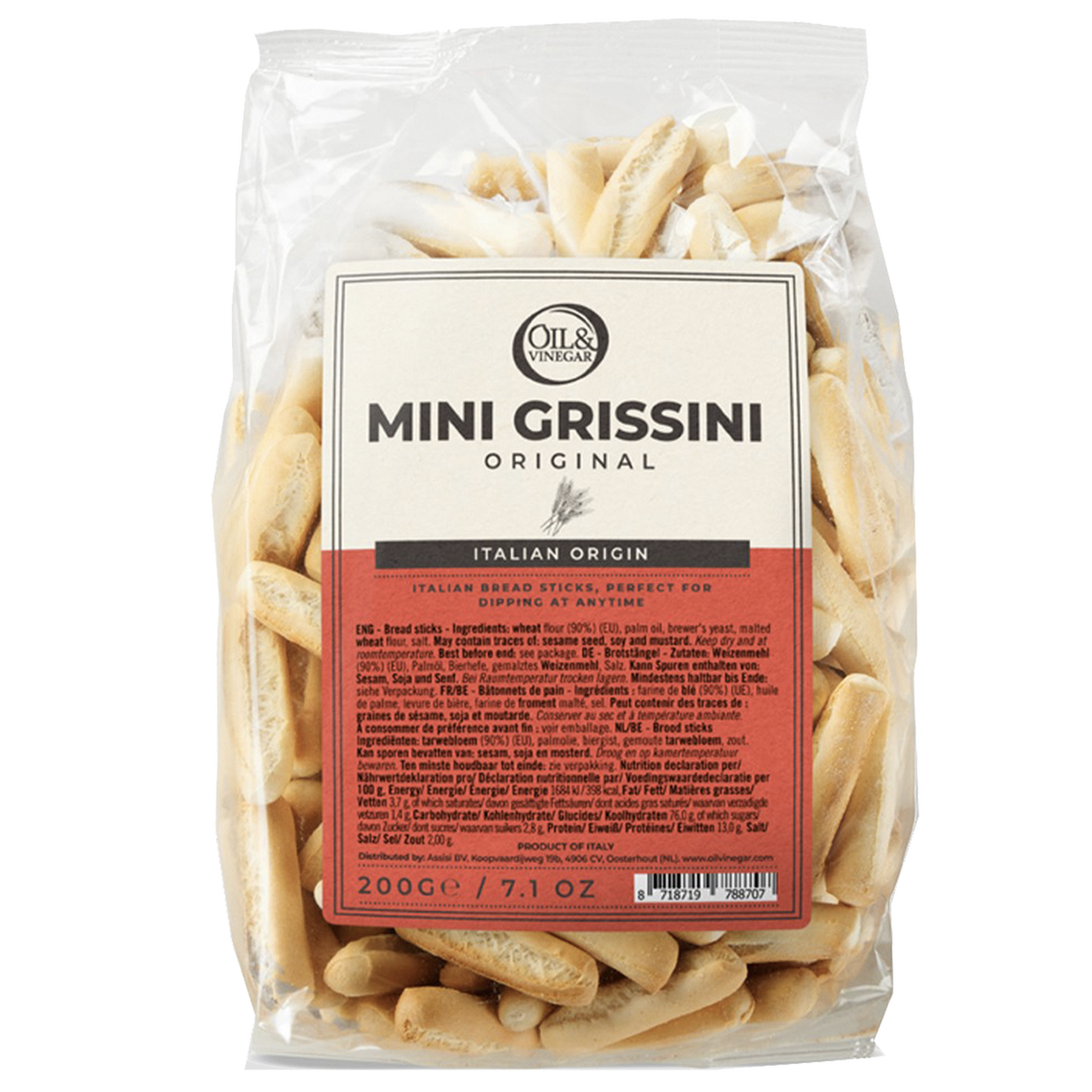 Mini Grissini (200 g/7.1 oz) | Oil & Vinegar USA
