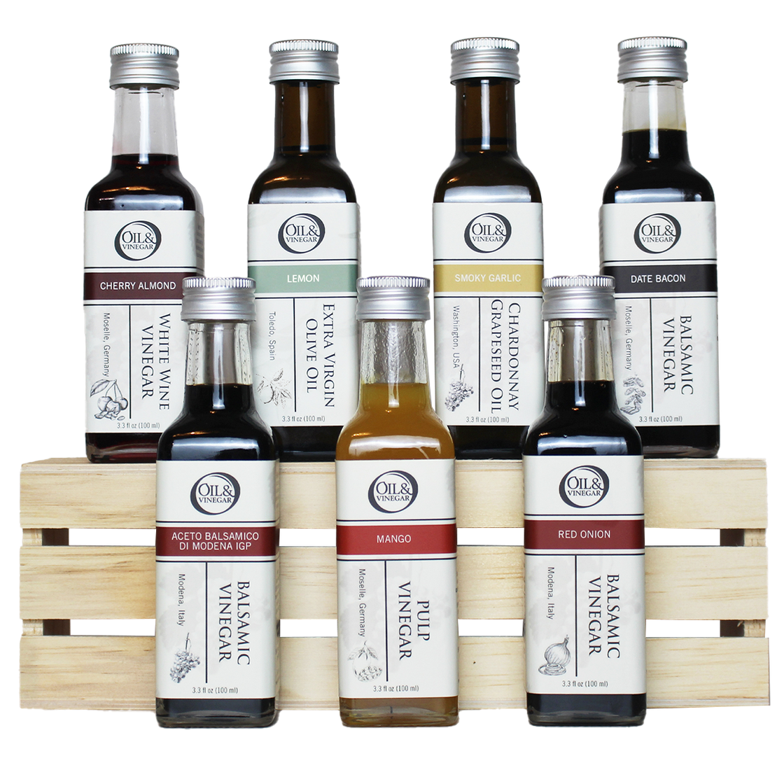 Deluxe Marinade Sampler Set (7 x 100ml) | Oil & Vinegar USA